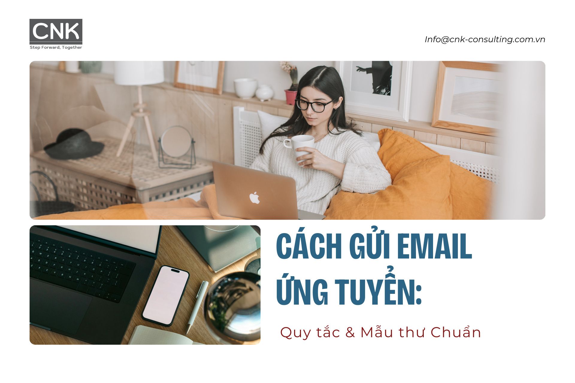 Cách gửi email ứng tuyển: Quy tắc & Mẫu thư Chuẩn 2026